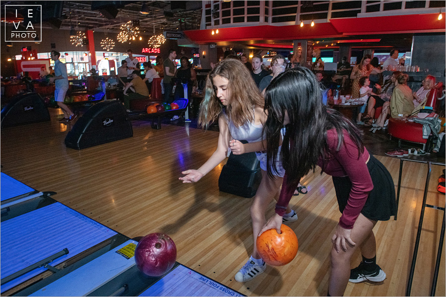 Birthday Party || Bowlero, Chelsea Piers, NYC | IEVA PHOTO